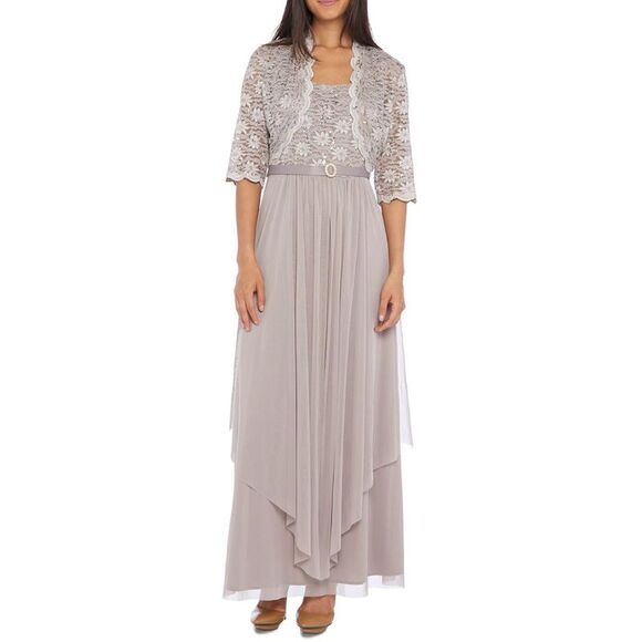 R&M Richards | Dresses | Rm Richards Womens 2 Piece Lace Mother Of The ...